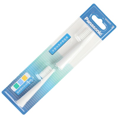 两只装松下电动牙刷替换刷头