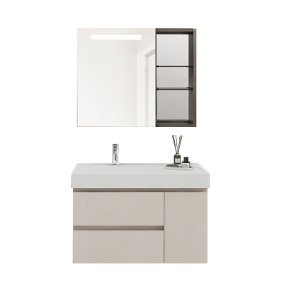 【政府补贴15%】科勒维乐浴室柜陶瓷盆镜柜组合E0级多层实木柜