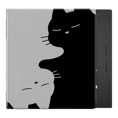 适用文石leaf5简约猫咪leaf3个性poke6s小白马5s阅读器tab8c磁吸Note电子书保护套卡通BOOX/Page电纸书x5s壳