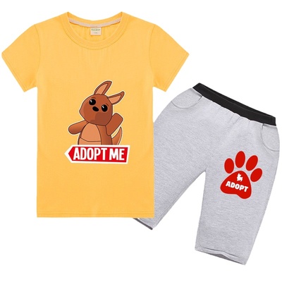 夏季纯棉卡通图案短裤