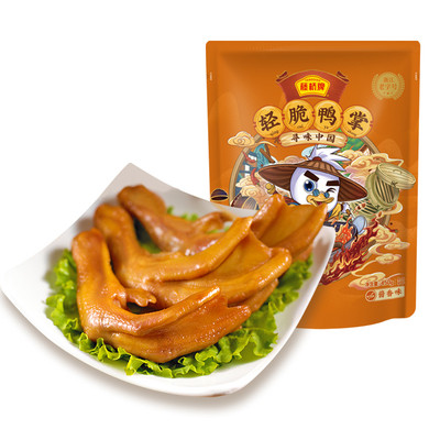 好物体验专用藤桥牌轻脆鸭掌