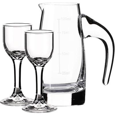 创意高脚白酒杯水晶玻璃小号家用分酒器酒盅一口杯中式酒杯套装