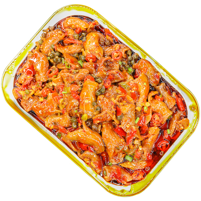 鲜椒鱼肚麻辣鲜香肉质细嫩解馋爽