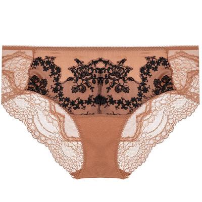 LaClover蕾丝纯棉低腰三角裤女