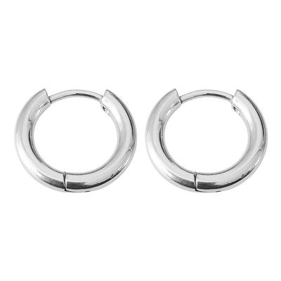 医用型耳环素圈G23钛合金耳钉