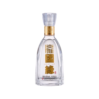 【42度100ml】今世缘淡雅国缘42度醇厚型白酒100ml*1瓶商务酒水