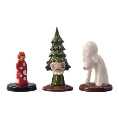 奈良美智公仔摆件森子圣诞树