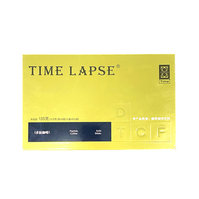 沁人缘圆气咖啡TIME LAPSE多肽咖啡肽享糖元气咖啡新包装正品