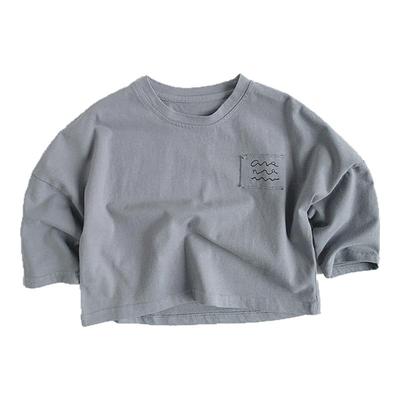 JIUMI男童春季纯色T恤