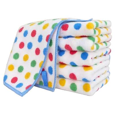 圆点抹布不易沾油洗碗布