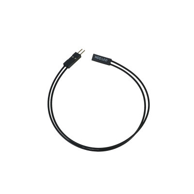 机箱面板跳线HDD LED硬盘指示灯2P镀银延长线电脑2pin加长镀银线