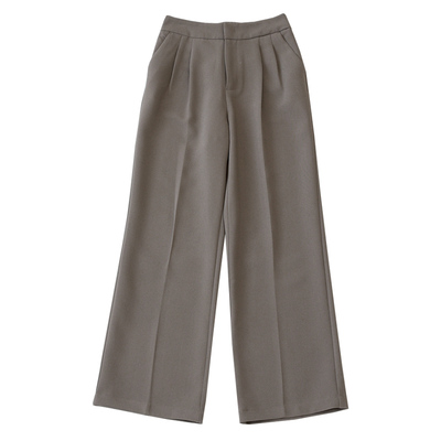 高腰简约其他长裤西装休闲裤