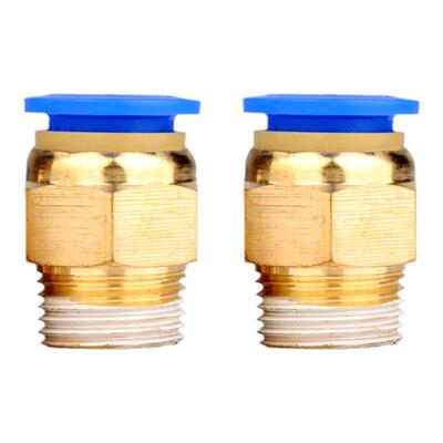 气动快速接头工具元件气管螺纹直通快插PC4-6-8-10-12-01020304M5