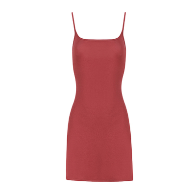 纯欲纯欲辣妹收腰显瘦露背吊带裙