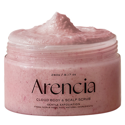 Arencia云绒柔砂身体磨砂膏温和清洁去角质滋润持久留香沐浴嫩肤