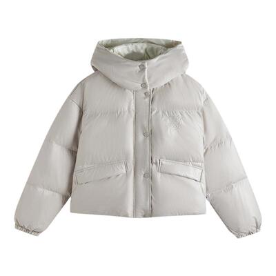 Fun2025年冬季商场同款时尚运动超宽松版短款90%羽绒服FMW743A0Y