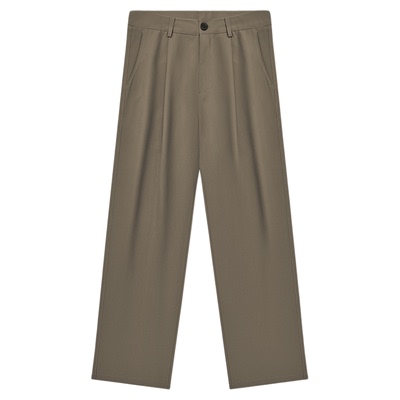 GWIT春秋垂感阔腿西裤休闲裤男