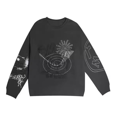 RHIME23SS水洗质感异形长袖T恤