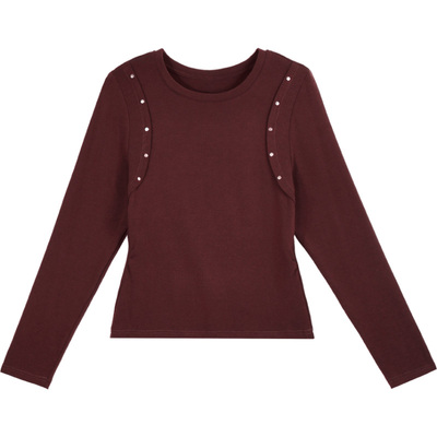 2025年新款圆领长袖T恤