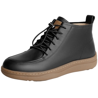 休闲时装靴短皮靴森达时尚