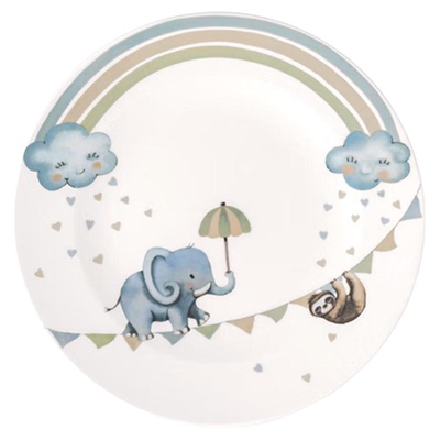 villeroyboch德国唯宝进口儿童餐具创意卡通可爱餐盘碗碟麦片碗