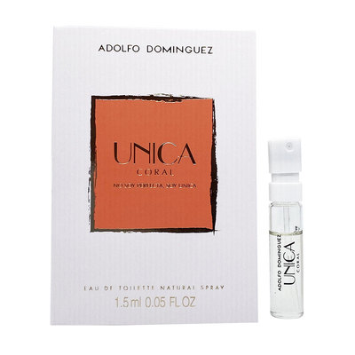 Adolfo Dominguez阿道夫多明格斯Unica Coral女士淡香水小样1.5ML