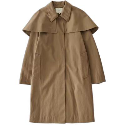 【早春新品】STUDIO NICHOLSON HAVER女士斗篷风衣长外套