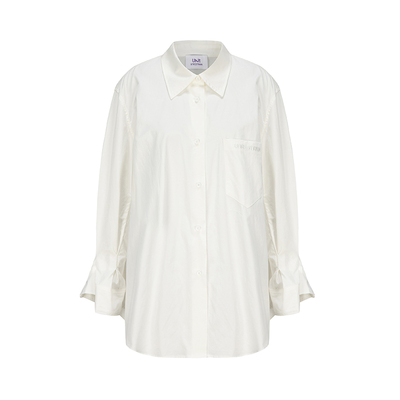 UNR小众设计休闲廓形衬衫情侣款