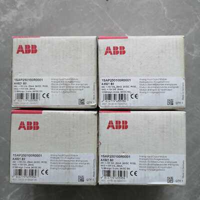 议价ABB AX521 B0原装PLC模块1SAP250100R0001全新现货