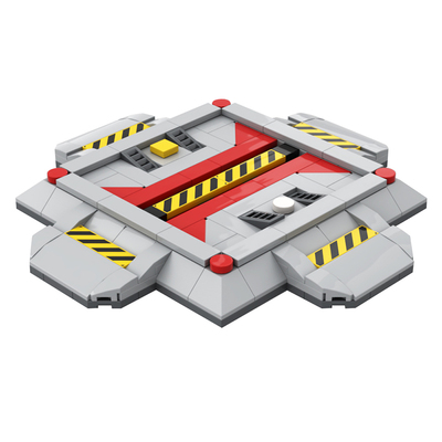 SETbricks星际争霸地堡地下仓库模型摆件小颗粒拼装积木益智玩具