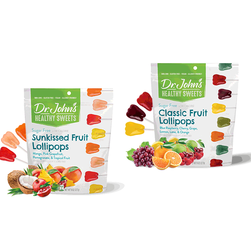 DR.JOHN'S零食水果木糖醇棒棒糖