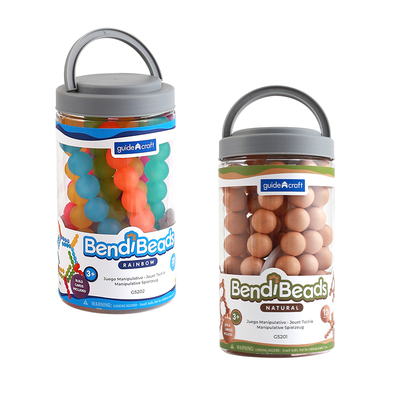 guidecraft儿童百变串珠3岁玩具