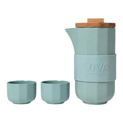 陶瓷丹麦viva北欧客厅茶具套装