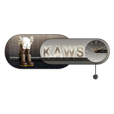2025客厅钟表网红KAWS暴力熊