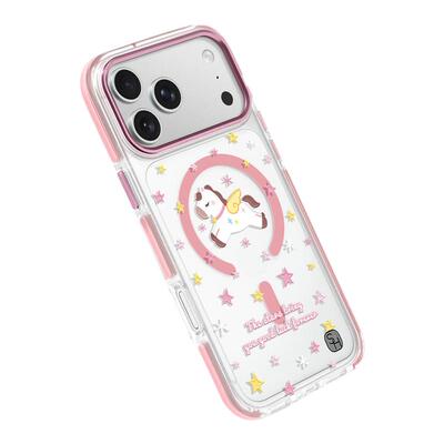 SHEHENG ×粉色小马适用iphone17手机壳新款磁吸17Promax防摔清透16Pro高级14/13保护套ip15卡通2026新年Ro5