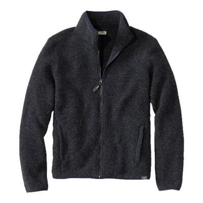 L.L. Bean宾恩男士夹克立领羊毛衫外套防臭柔软秋季保暖户外男装