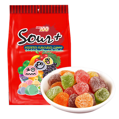 马来西亚一百分果味软糖年货送礼