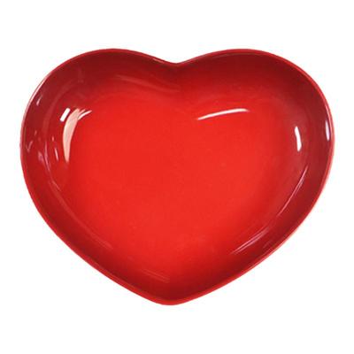 LECREUSET9寸深盘渐变爱心餐具