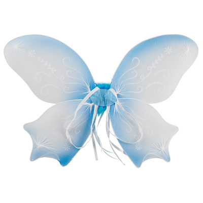 蝴蝶万圣亲子天蓝色大人演出道具