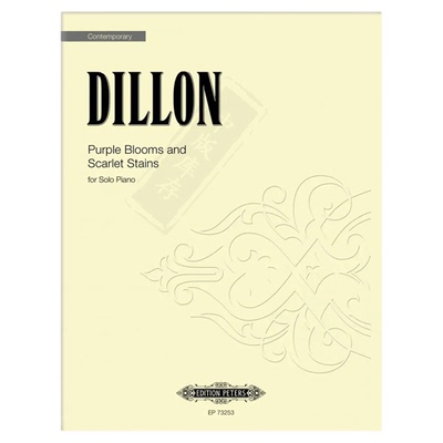 狄龙紫色花朵与猩红污渍钢琴独奏