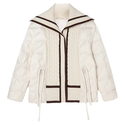 【轻羽系列】HPLY荷比俪2025冬新款轻盈菱格绗缝鹅绒羽绒服外套