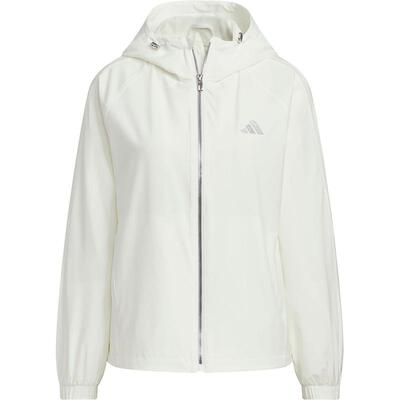 Adidas/阿迪达斯官方正品JACKET女士梭织宽松日常连帽外套KC0026