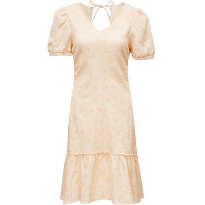 ONLY格纹中长款连衣裙