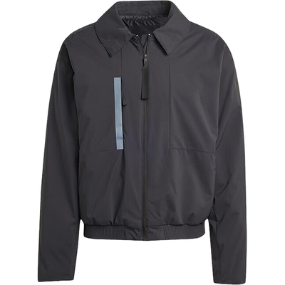 Adidas/阿迪达斯正品运动男士翻领经典拉链宽松棉服JD6663