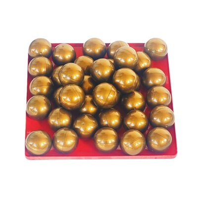 32MM扭蛋壳空壳彩壳弹力球机用彩蛋球玩具球45号可打开摸奖壳礼品