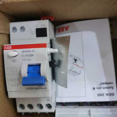 议价原装ABB电子式漏电模块 GDA204 AC-40/0.03