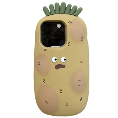 @BOBBY PLANET原创柔软硅胶高品质小土豆趣味搞怪适用iPhone17Promax手机壳苹果16543可爱卡通情侣款防摔全包