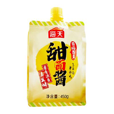 海天烤鸭炸酱拌面甜面酱点蘸百搭