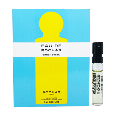 2023新香罗莎Rochas Citron Soleil罗莎之水女士淡香水EDT小样2ML
