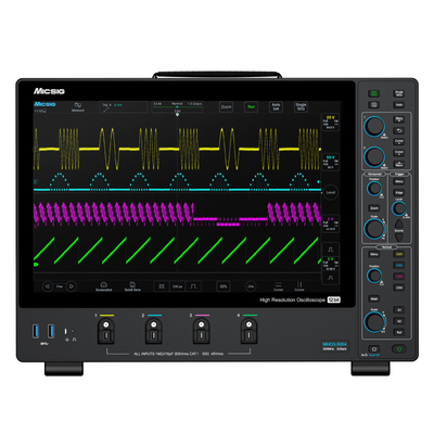 Micsig麦科信 12位高分辨率示波器 500M 3G采样率4通道触控屏MHO3